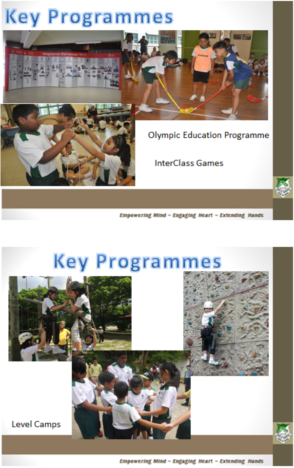 Key Programmes and Activities